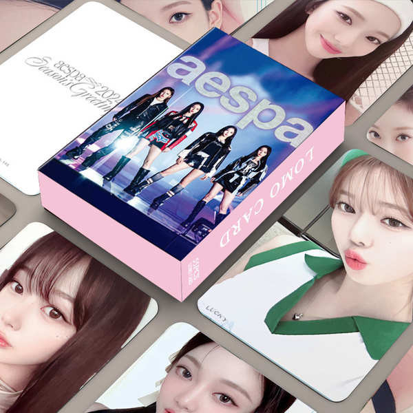 aespa album 55 aespa 2024 kad kecil baharu WINTER KARINA Ningyi Zhuo poskad foto pinggiran ...