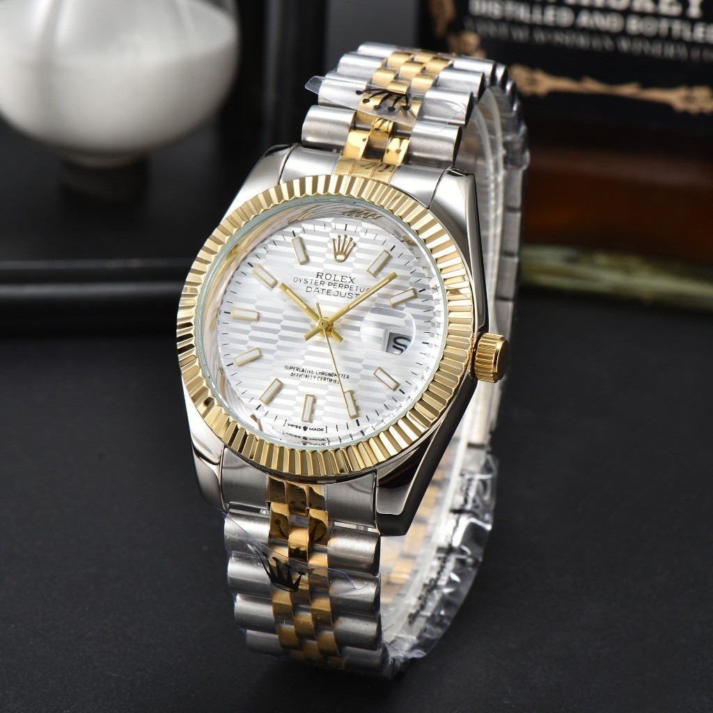 Rolex 2024 New Style High-End Wrist Watch Quartz Movement Stainless ...