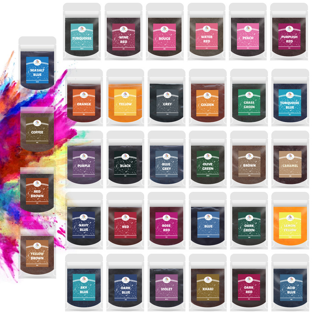 2g/10g Powder Dye Fabric Dyes Textile Dyeing Garment Tie Dyeing Cotton ...