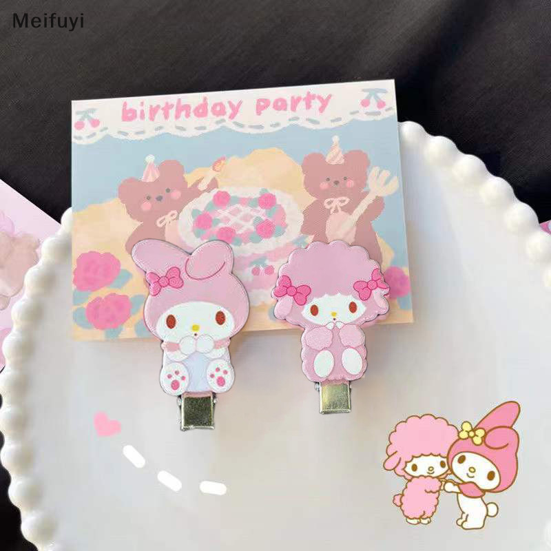[Meifuyi] Cute Cartoon Little Sheep My Melody Hairpin Lovely Acrylic ...