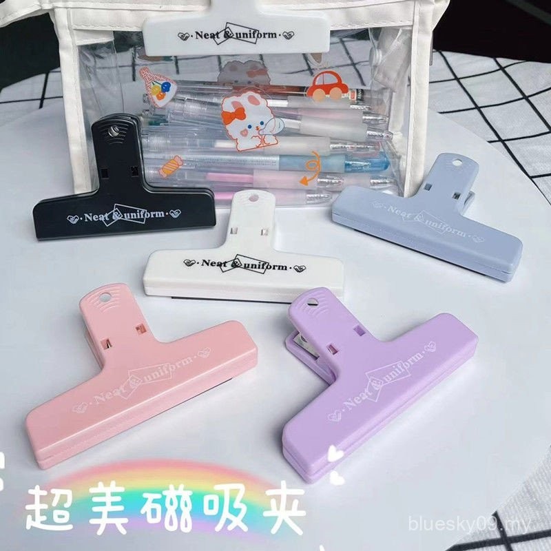 Klip magnet retro Amerika, klip besar niche bernilai tinggi, klip resit ...