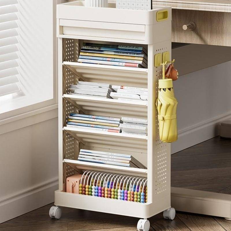 Removable desk bookshelf Classroom desk storage shelf Student desktop ...