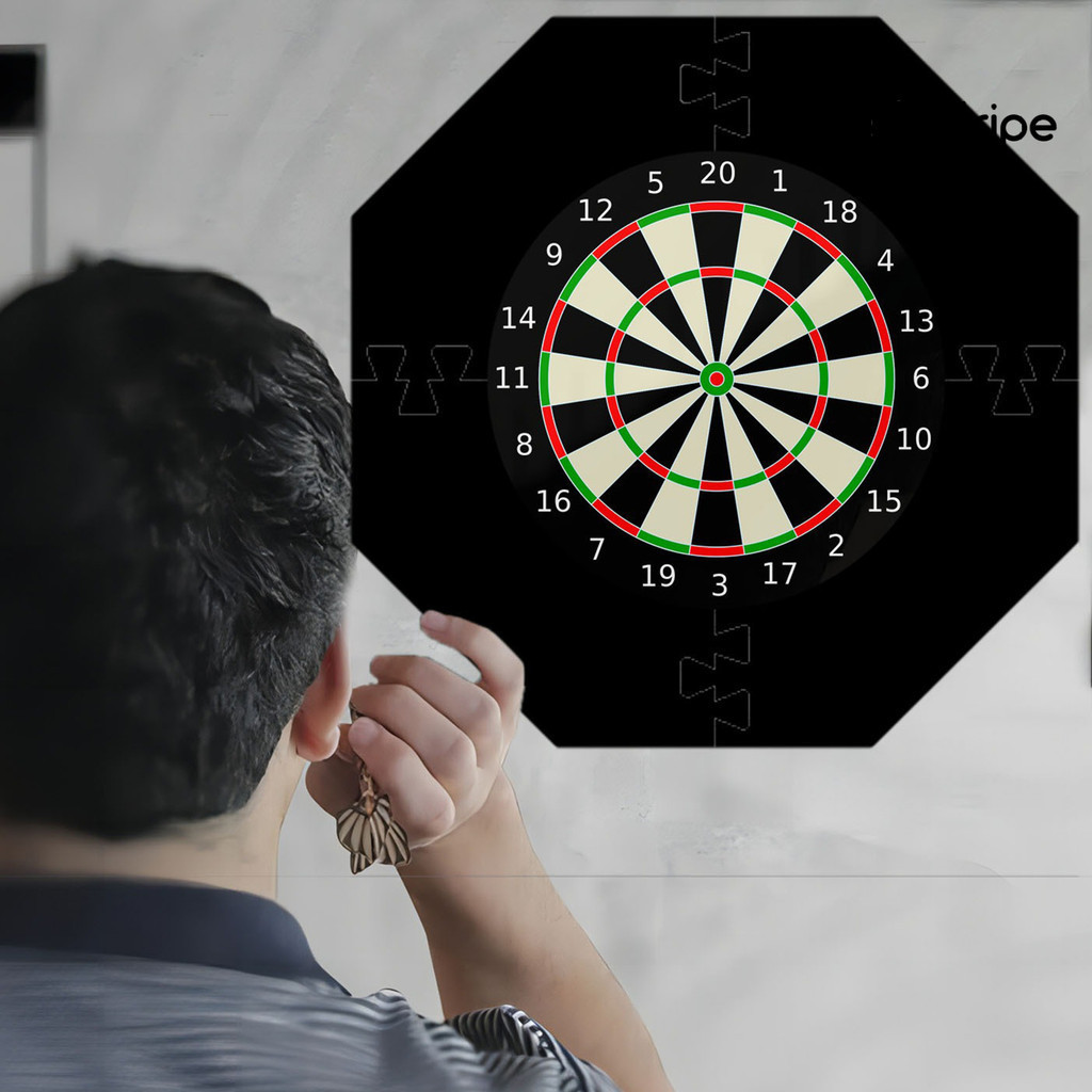 STR-Splicing Dart Board Wall Protector Universal EVA Octagon Dart ...
