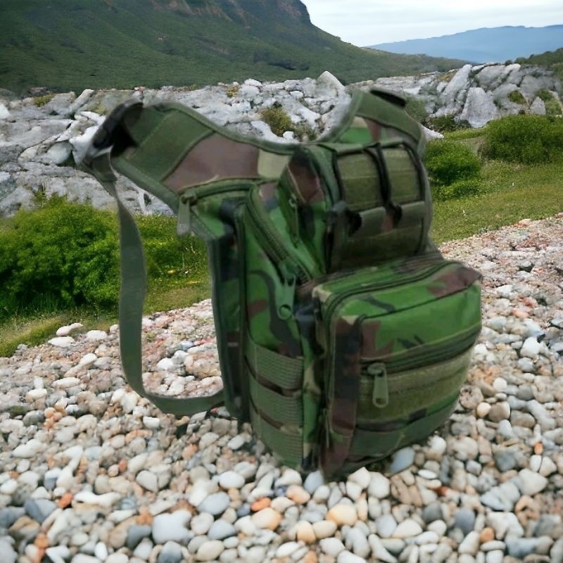 Abdullahbag - Revolution Army Tactical Camera Sling Bag Striped Camera ...