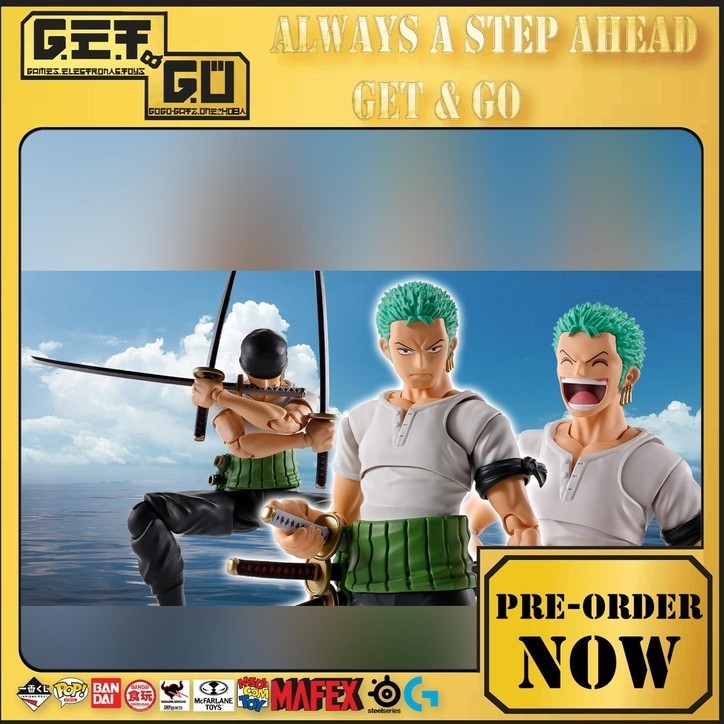 [Feb2025] Bandai Tamashii Nations S.H.Figuarts SHF One Piece Roronoa Zoro -Romance Dawn ...