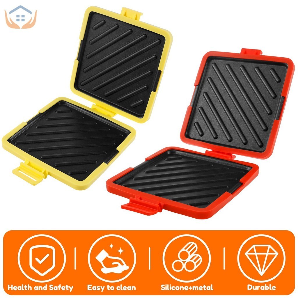 Microwave Toastie Sandwich Maker with Adjustable Silicone Straps ...
