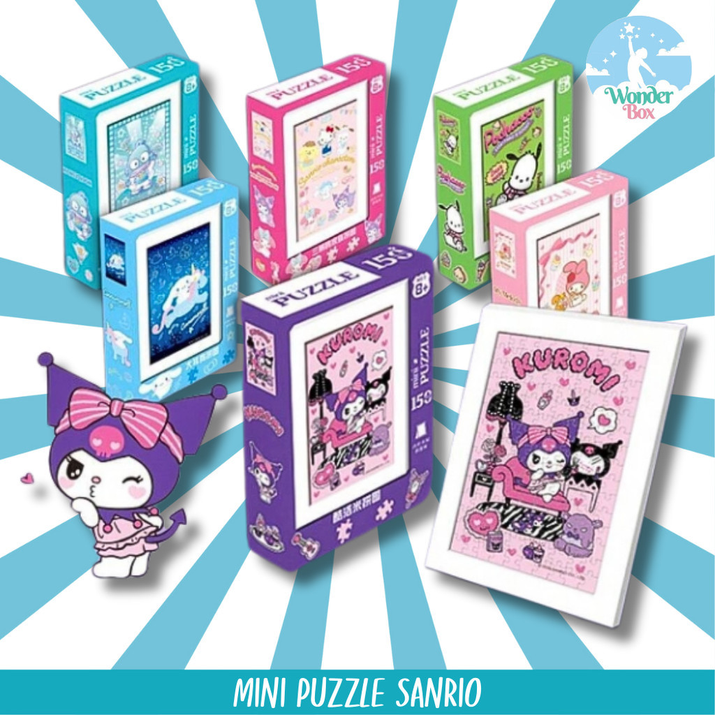 MINI PUZZLE Popular SANRIO Cartoon Character Jigsaw Puzzles Very Cute ...