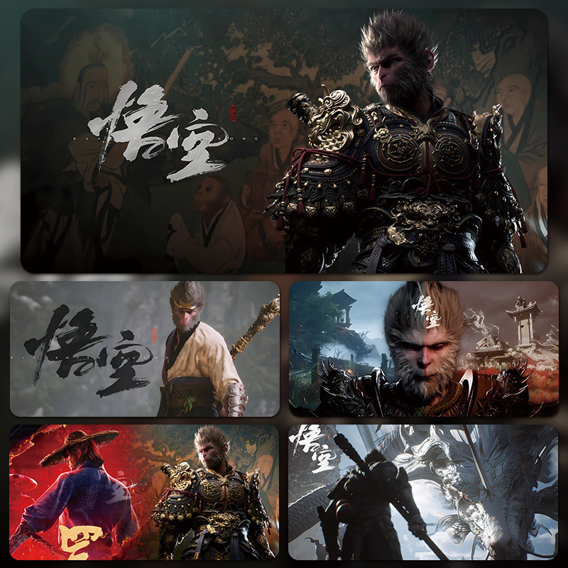 3mm Black Myth WUKONG Black Myth WUKONG Mouse Pad WUKONG Oversized ...
