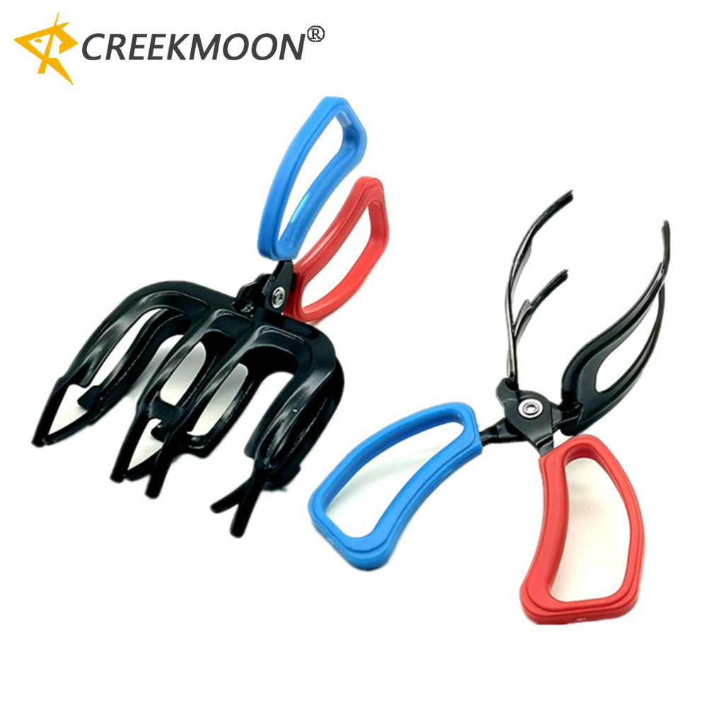Fishing Pliers Gripper Claw Tong Grip Tackle Tool 3-tooth Claw Design ...