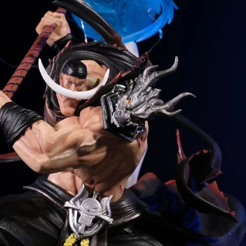 Sky Lion Whitebeard Hand-Made One Piece GK Four Emperors Battle ...