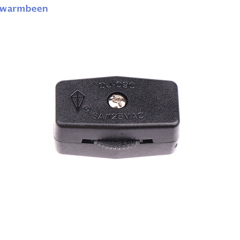 (warmbeen) Black 3A 125V 18AWG 2C SPT2 Online ON OFF Gear Switch Led ...