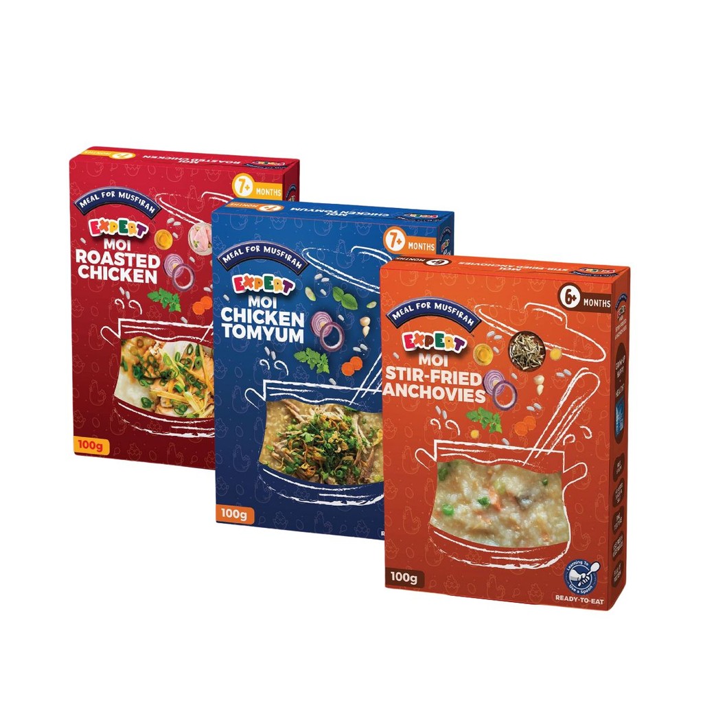 Meal for Musfirah Baby Food Ready to Eat RTE Porridge Bubur Moi Expert ...