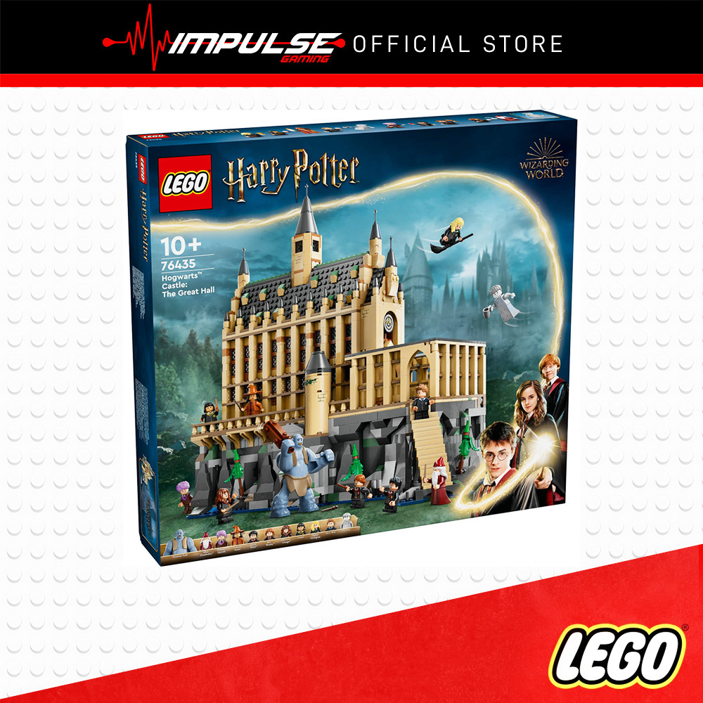 LEGO 76435 Harry Potter TM Hogwarts™ Castle: The Great Hall | Shopee ...