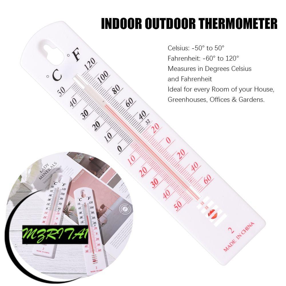 MARITA1 Thermometer Accurate Office Room Wall Hang Temp Meter | Shopee ...