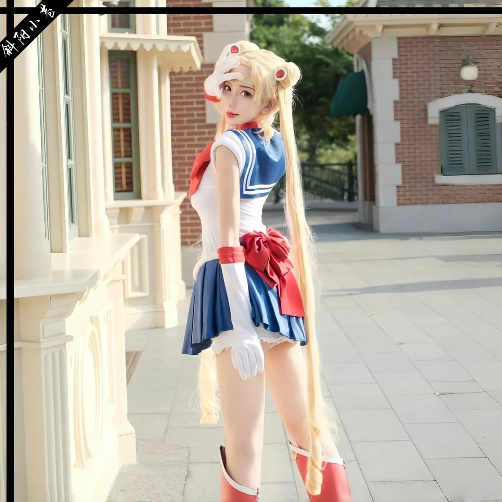 Sailor Moon cos Moon Hare cosplay costume Shui Bing Yue 4th Sailor Moon ...