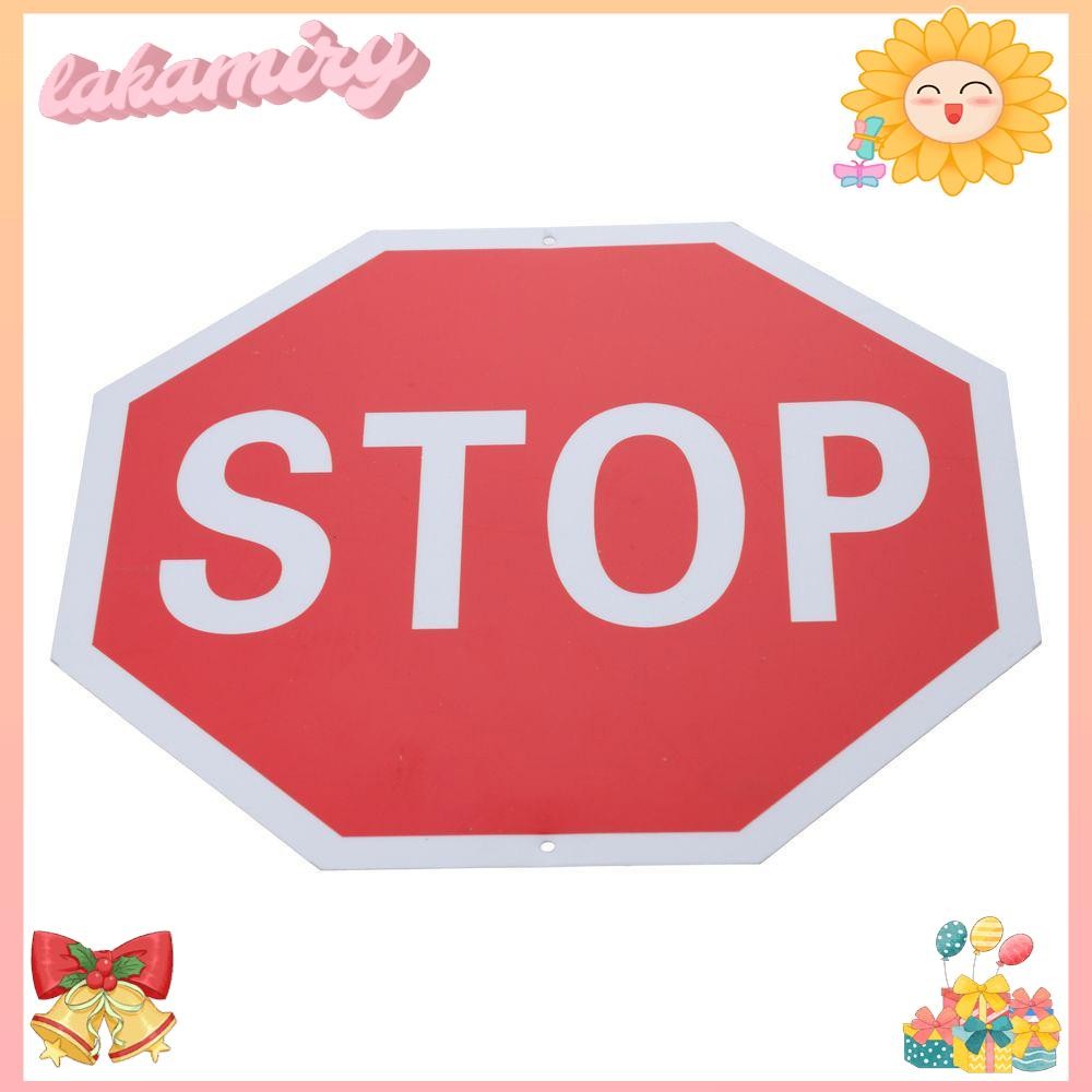 LAKAMIRY Stop Sign, Octagon 12" x 12"/30 x 30cm Warning Reflective ...