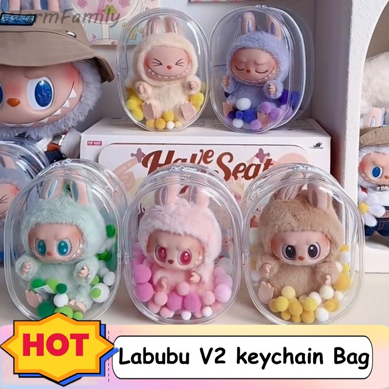 COD Labubu V2 Waterproof Bag 保护套 labubu blind box Baby Three Doll Bag ...