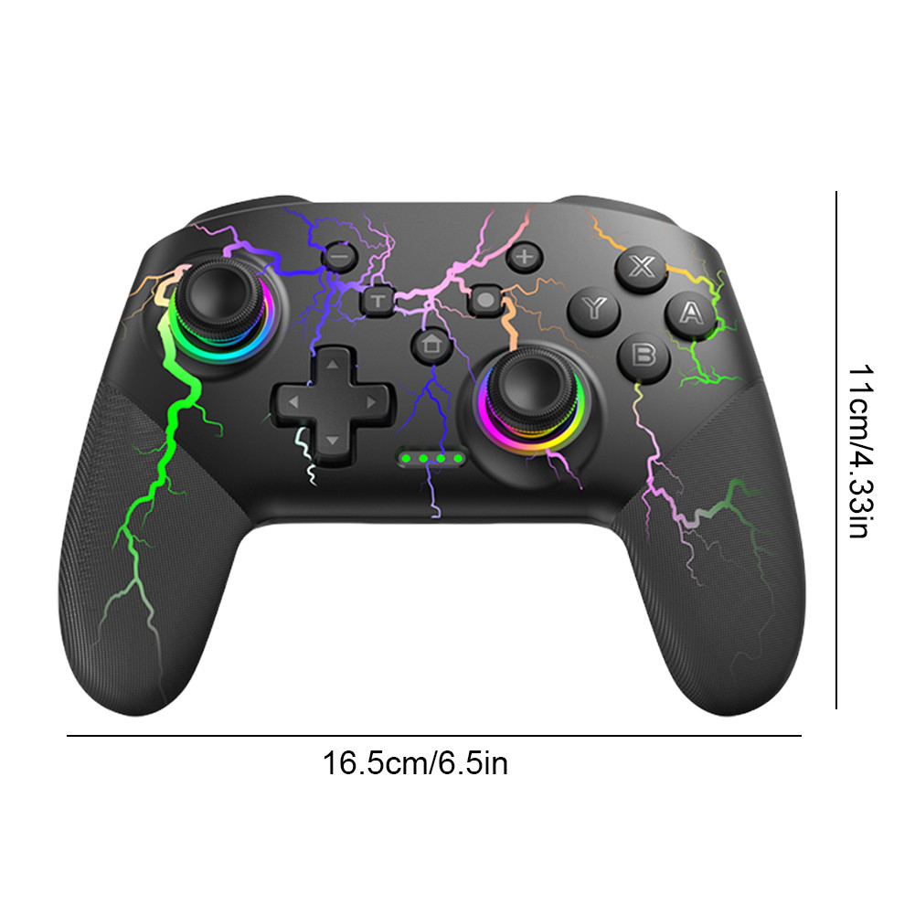 Bluetooth-Compatible RGB Wireless Controller for Switch/Switch Lite ...