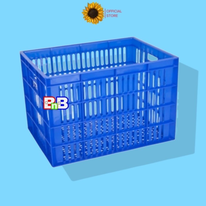 2205 L Industrial Container Hole Basket Plastic Crates Box | Shopee ...