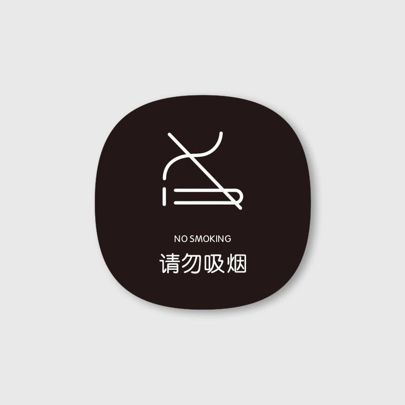 Acrylic Safe Sign No Smoking Sign No Smoking Sign No Smoking Restaurant ...