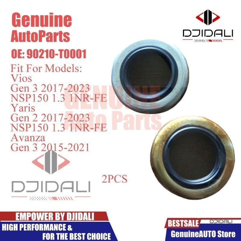 (2 pcs) cylinder head valve cover washer seal for vios yaris rush ...