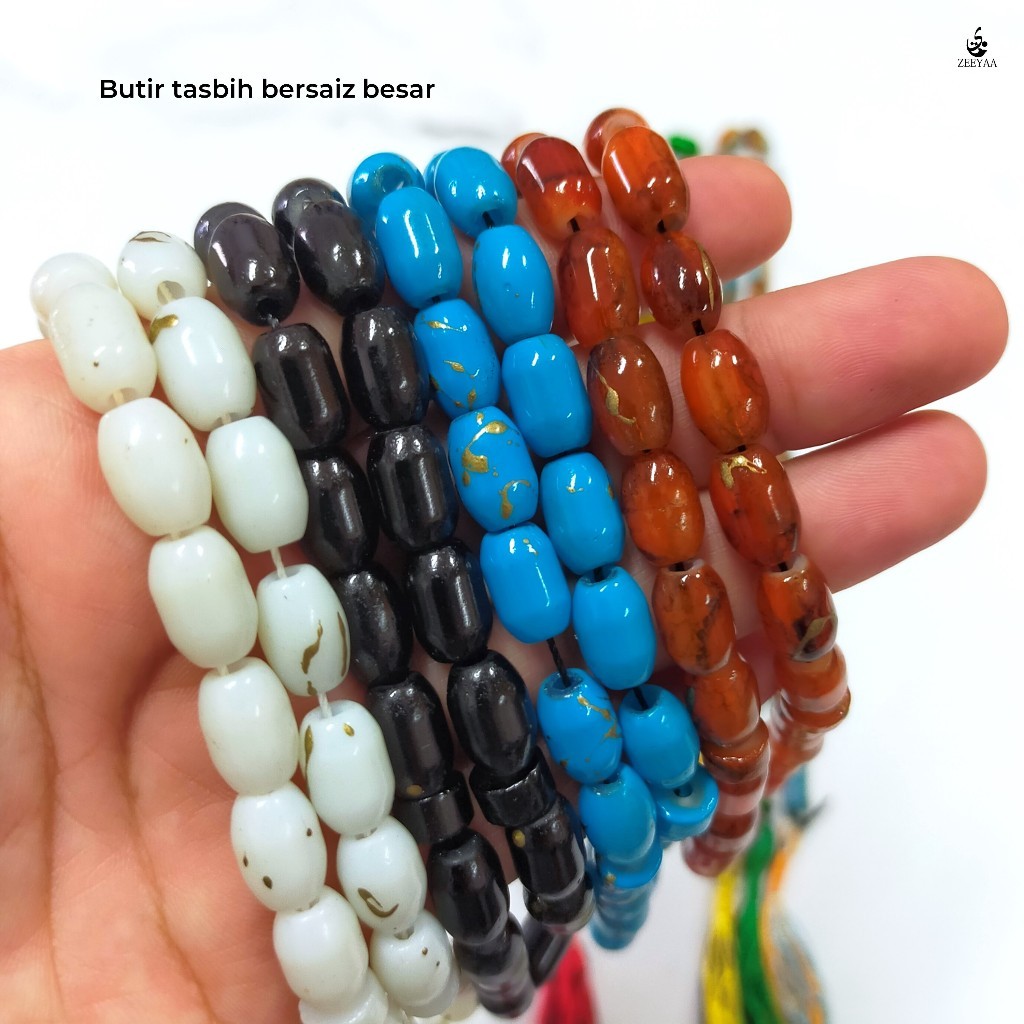 Doorgift Tasbih 33 Biji Manik Pelbagai Warna Murah Doorgift - Tasbih ...