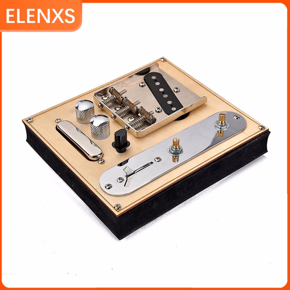 Telecaster Bridge Saddles Assembly Line Plate Kit Guitar Pickups Set ...