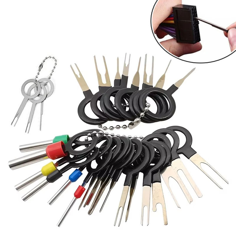 New Car Terminal Removal Tool Kit Wire Plug Connector Extractor Puller ...
