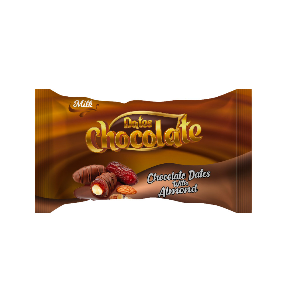 Milk Chocolate with Almond Dates \ Milk Chocolate with Pistachio Dates ...