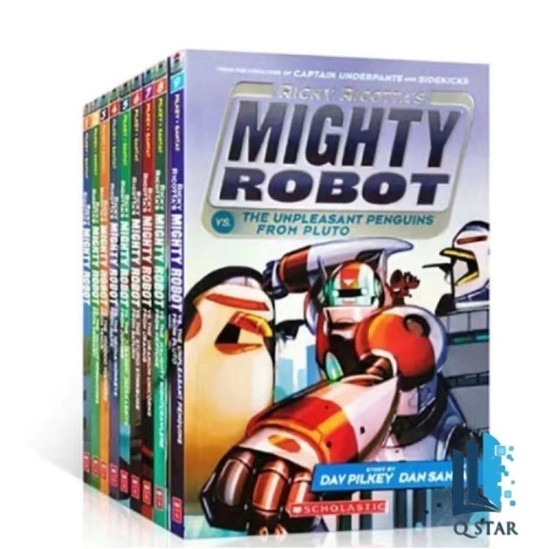 Mighty Robot Comic Story Books (9 books) | Shopee Malaysia