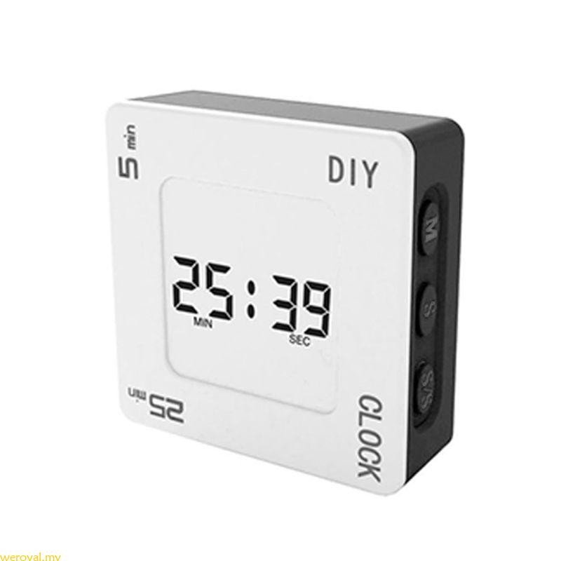 weroyal Useful Square Alarm Clock DIY for Time Management Pomodoro ...