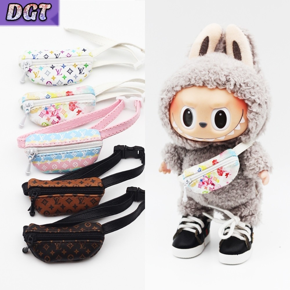 DGT Labubu Bag ,for 17cm Labubu Macaron Labubu V2 Upset Duck OB11 ...