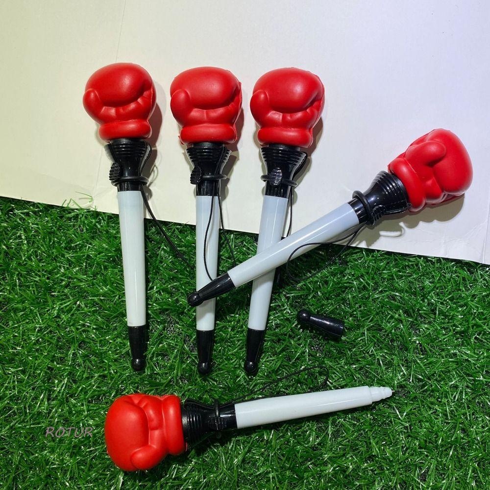 ROTUR Bouncing Ballpoint Pen, Gel Pen Smooth Writing Boxing Glove Pen ...