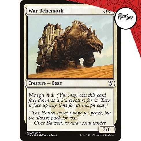 Magic The Gathering Card : War Behemoth | Shopee Malaysia