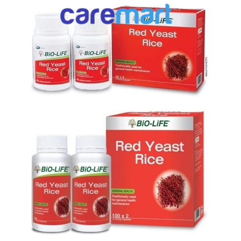 BIO-LIFE RED YEAST RICE 575MG (EXP: 06/2027) | Shopee Malaysia