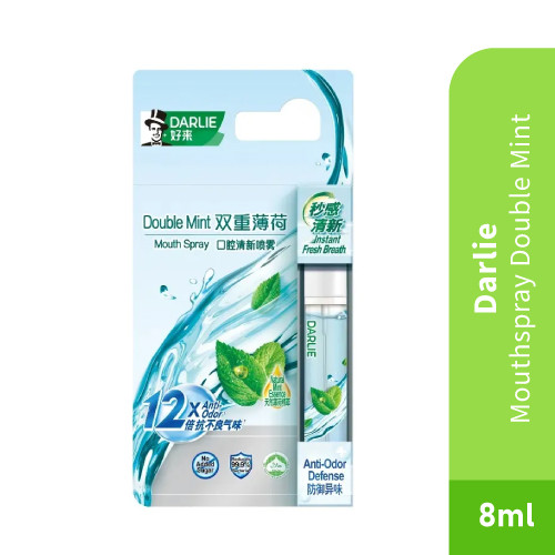 DARLIE Mouthspray Double Mint 8ML- Oral Care, Mouth Spray, Darlie Mouth ...