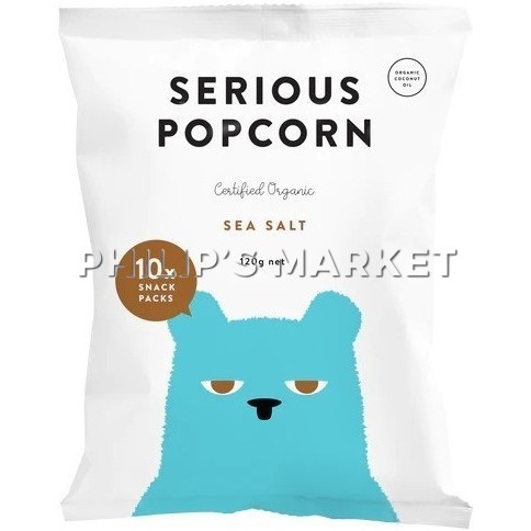 Serious Food Company Serious Popcorn - Sea Salt Multipack of 10 (120g) | Shopee Malaysia