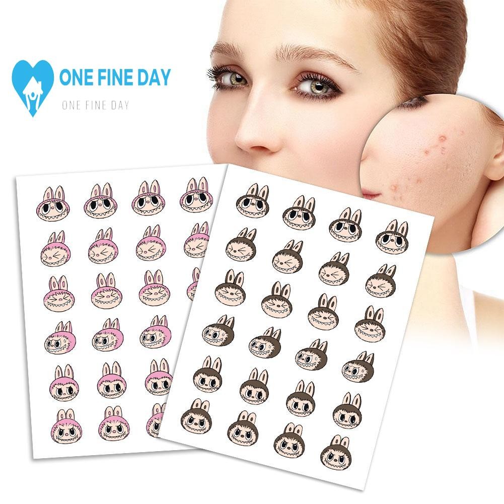 Pack Cute Labubu Acne Patch Gentle Non-irritating Skin Reduces Acne ...