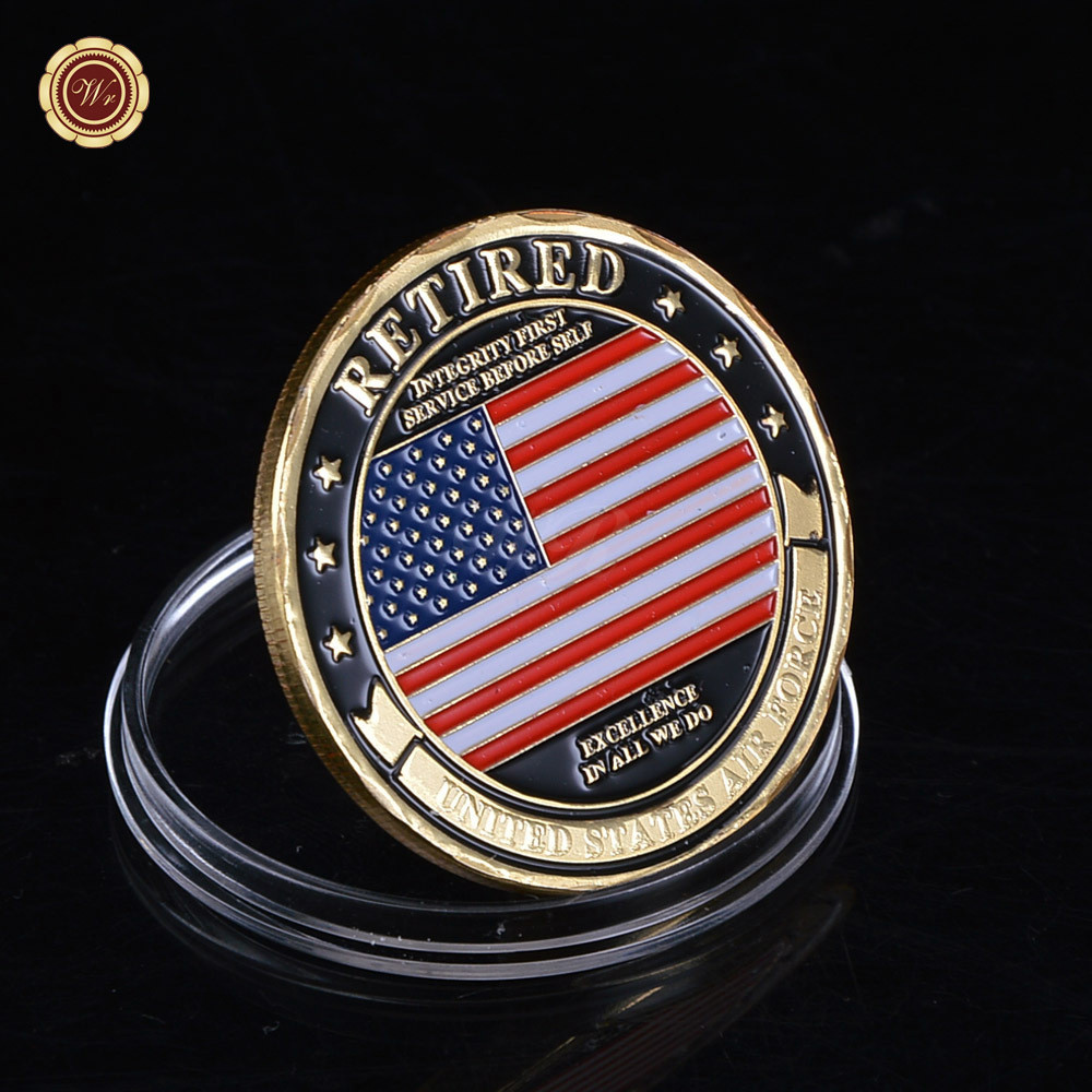 American Commemorative Coin Metal Commemorative Badge Collection ...
