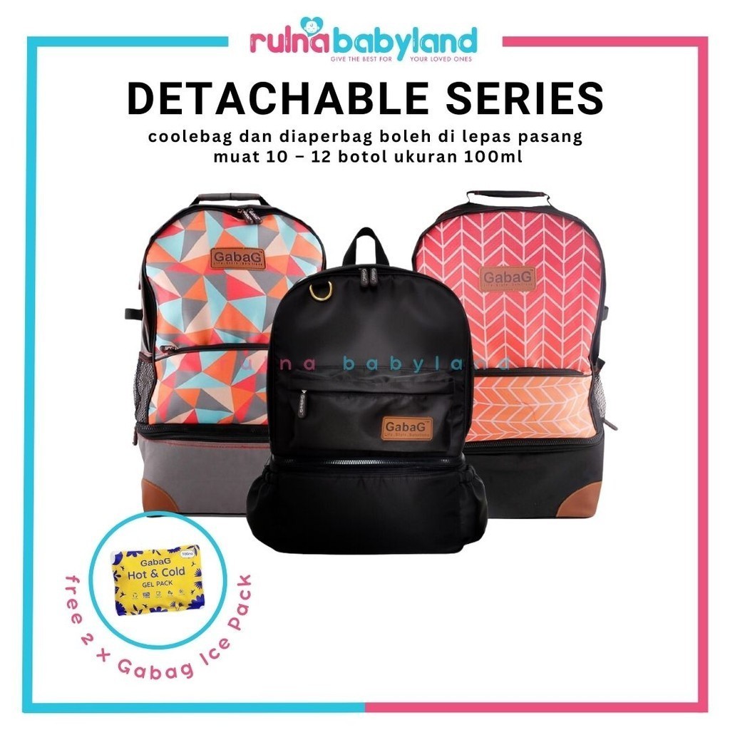 GABAG COOLER BAG DETACHABLE SERIES (SLING AND BACKPACK) | Shopee Malaysia