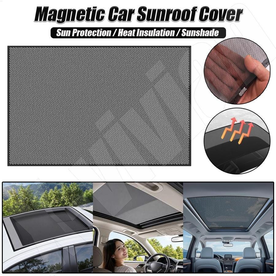 Sunroof Cover Magnetic Car Sunroof Sun Shade Anti-Fly Automotive ...