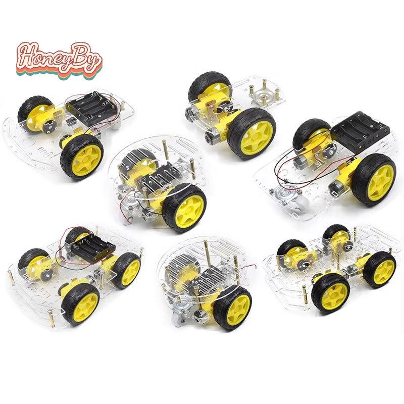 honeybird DIY Avoidance Tracking Motor Smart Robot Car Chassis Kit With ...