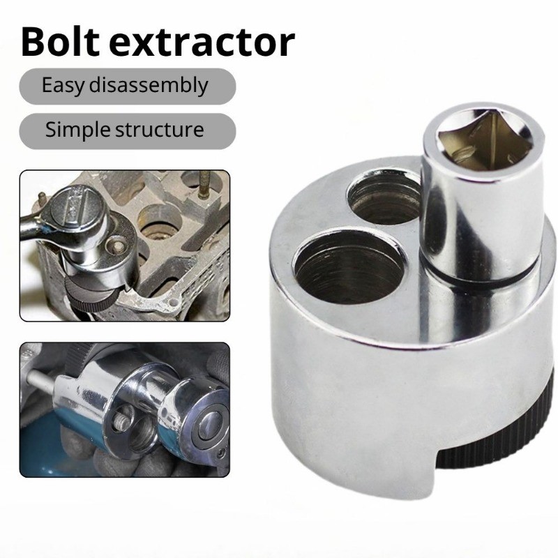 Versatile Broken Bolt Stud Remover Bolt Extractor 1/5 to 3/4Nut Puller ...