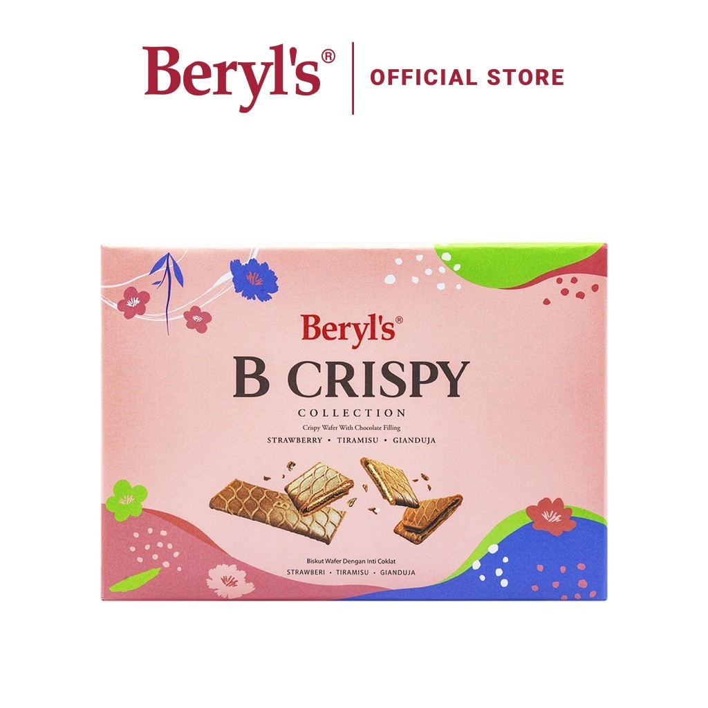 Beryl's Biskut Wafer Dengan Inti Coklat | Beryl's B Crispy Wafer With ...