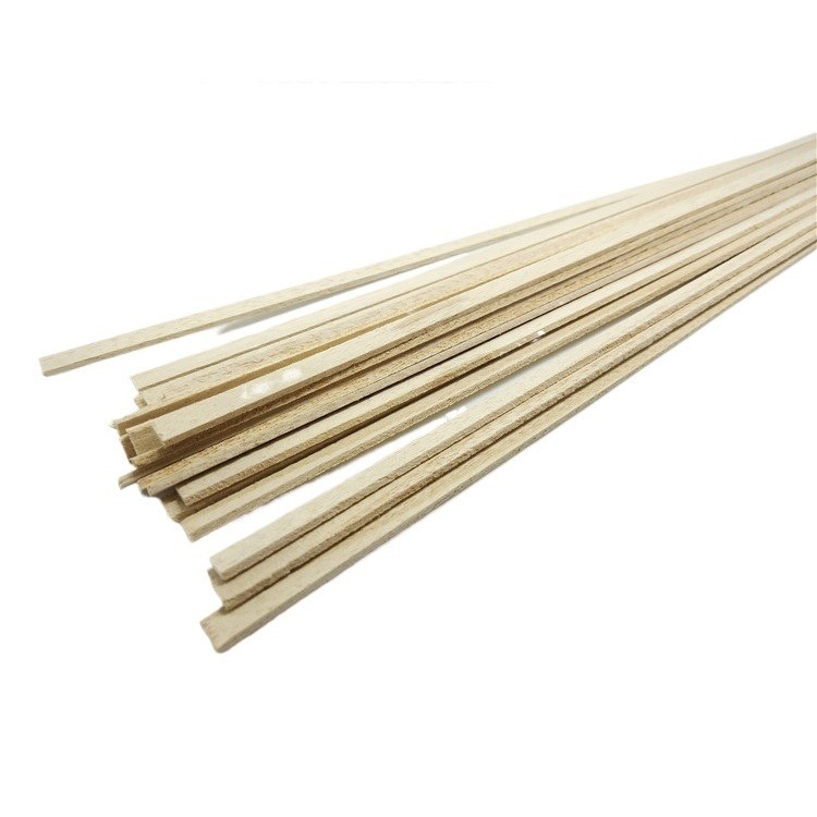 DIY Paulownia Wood Strips for Model Ship Hull - 2×7×500mm, 20 - Piece ...