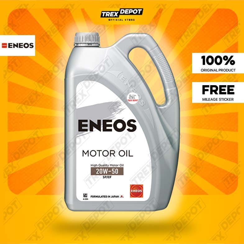 ENEOS SP/CF Mineral Engine Oil 20W50 (4L) | Shopee Malaysia