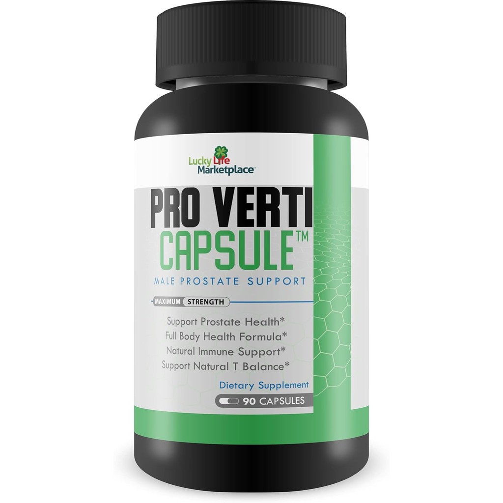 Pro Verti Capsule - Male Prostate Support - Promote Prostate Health ...