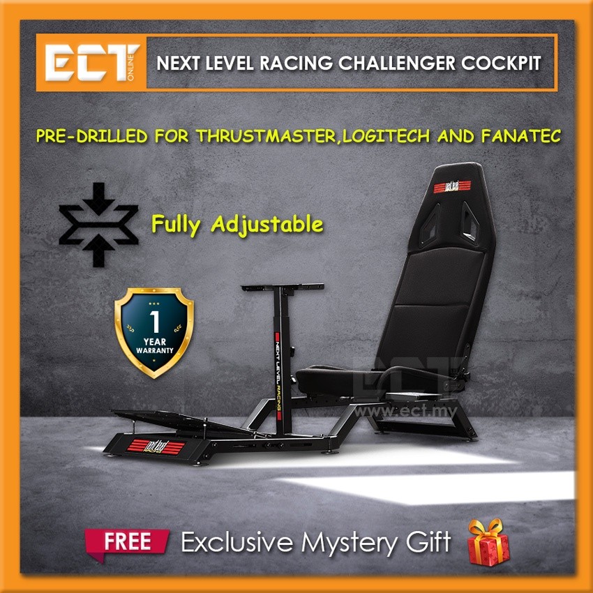 Next Level Racing Challenger Cockpit (NLR-S016) | Shopee Malaysia
