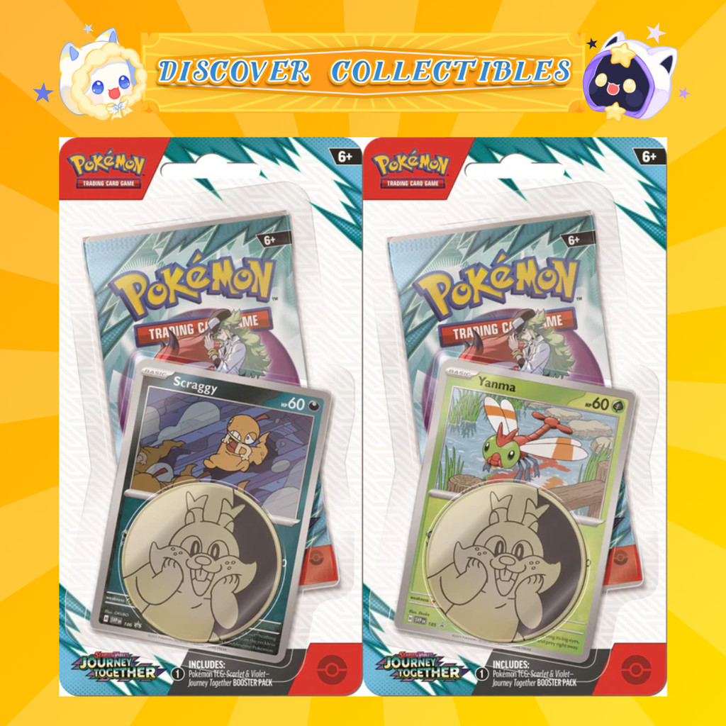 Pokemon TCG: Journey Together - Checklane Blister | Shopee Malaysia