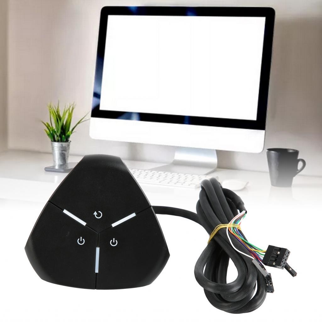 Maib PC Power Button Remote Start Premium ABS Light Weight for DIY ...